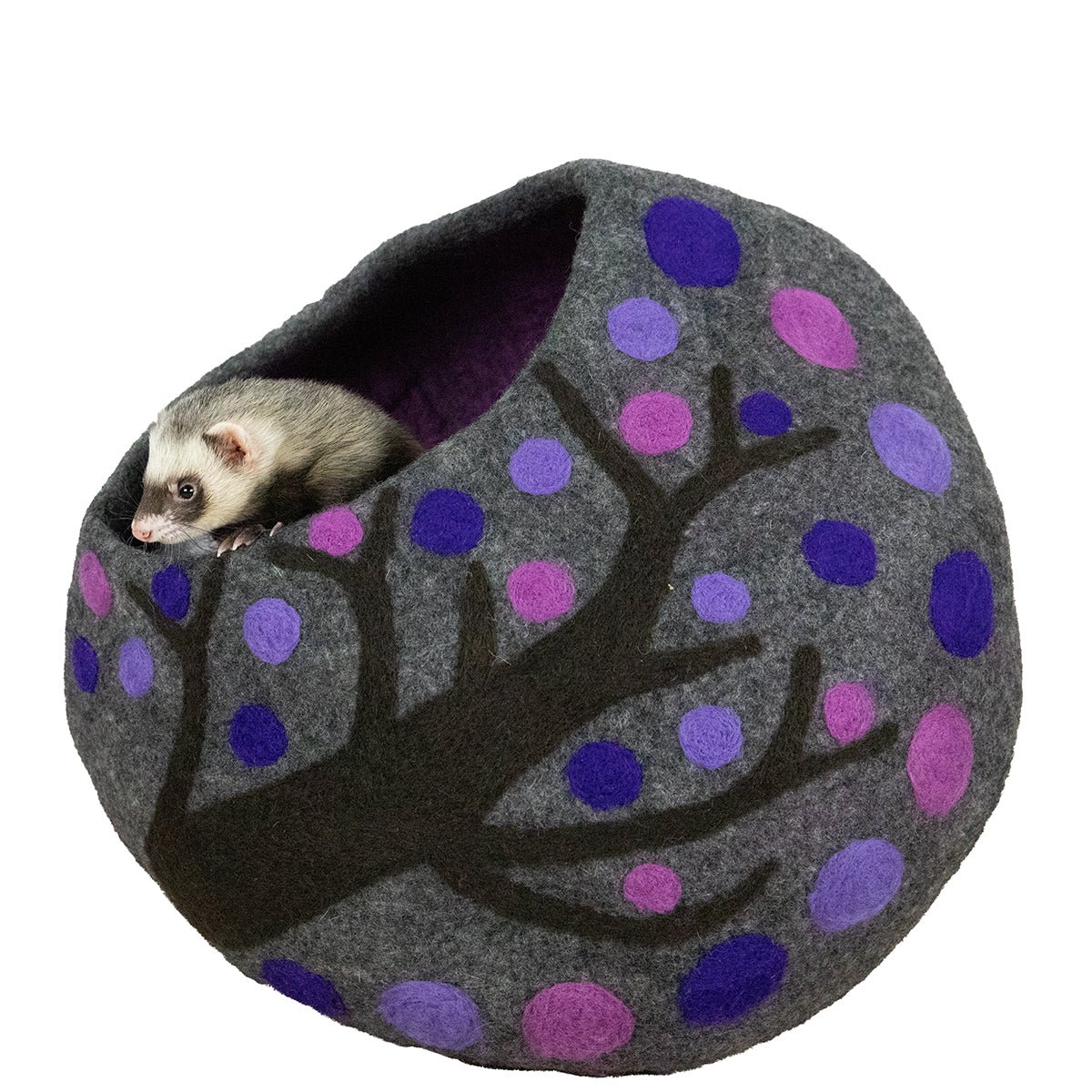 Comfy Ferret Cave (Purple Rain) – The Pampered Ferret